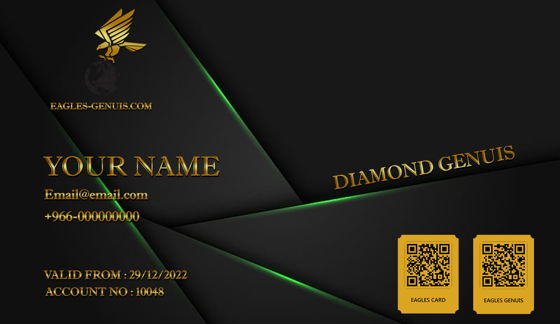 DIAMOND GENUIS – Eagles Genius for businessmen and VIP services